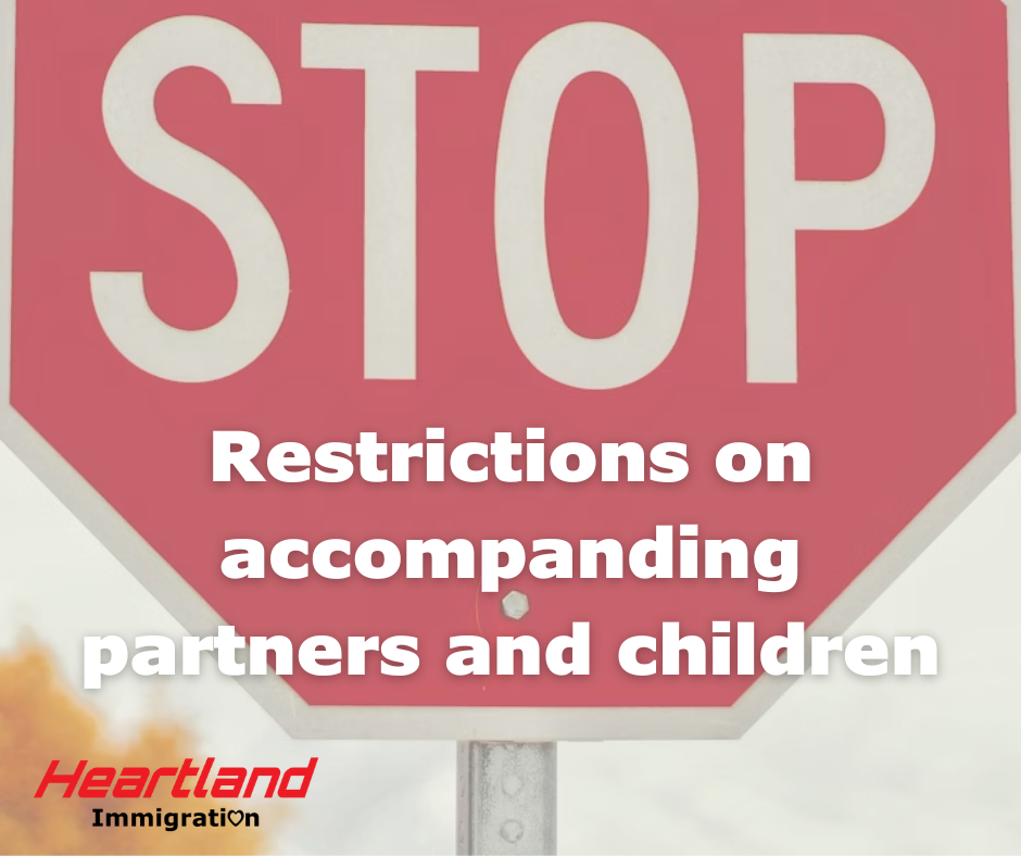 Restrictions on family members - Heartland Immigration