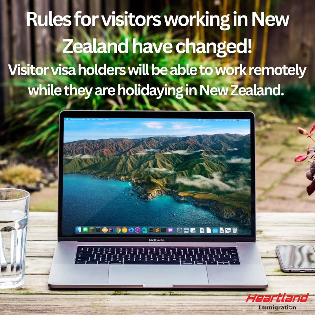 New Zealand visitor visa rules for 'digital nomads' - Heartland Immigration